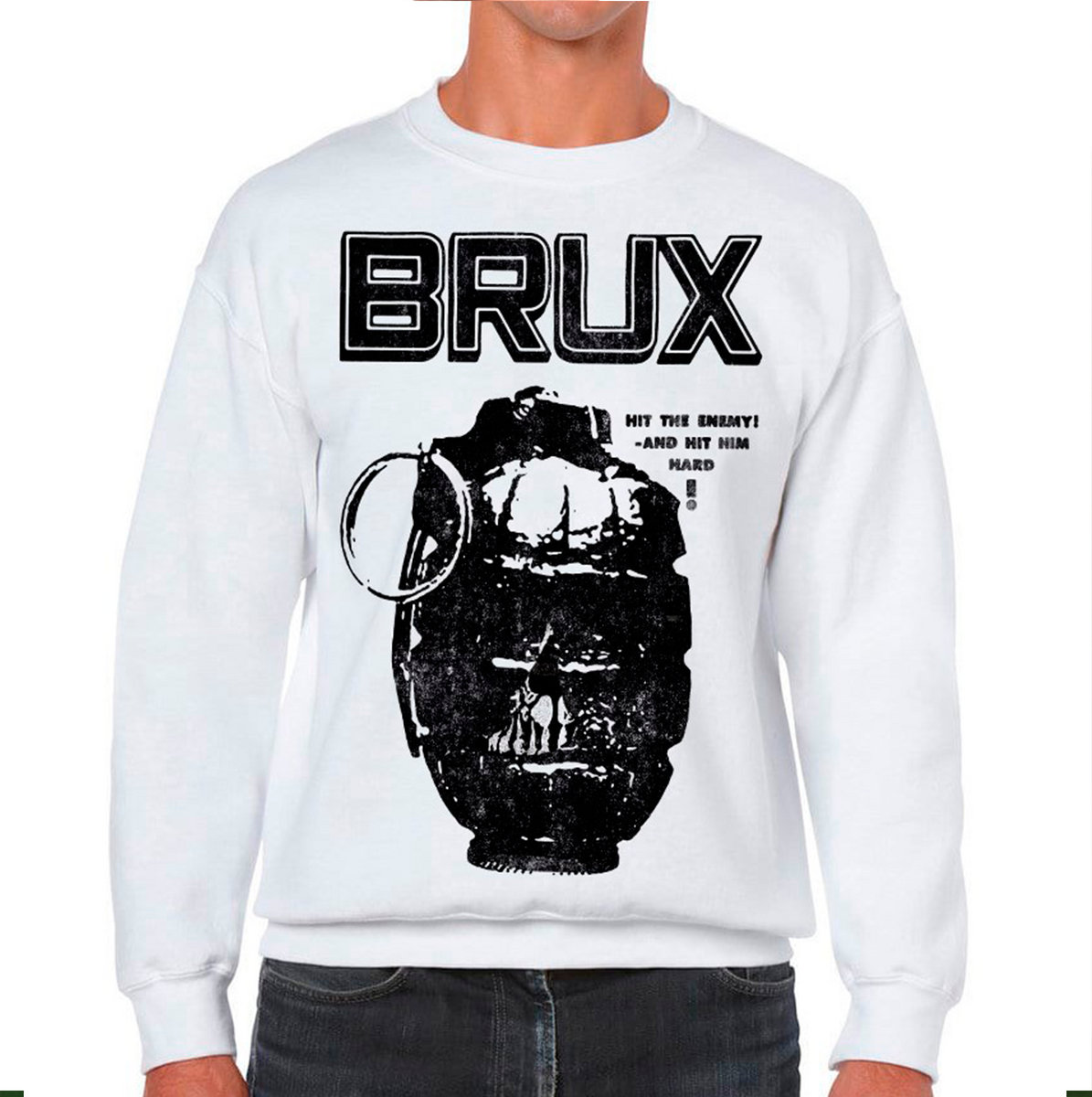 Brux Sweater White | BRUX
