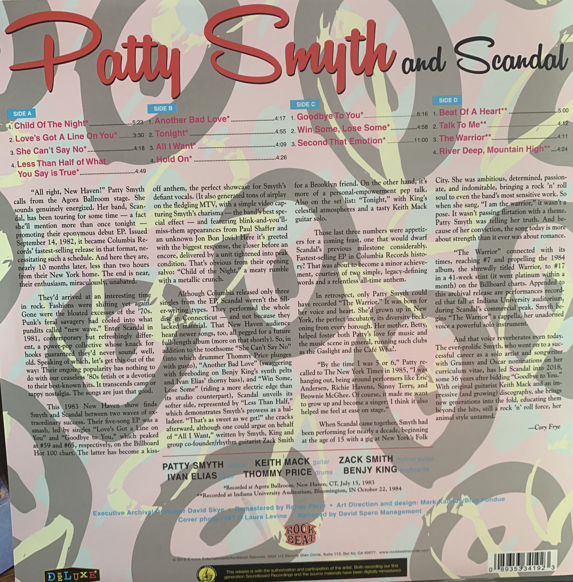 Goodbye To You Best Of The 80s Live Patty Smyth And Scandal