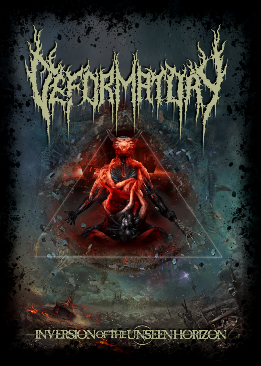 Official Inversion of the Unseen Horizon T-Shirt (Black) ╫ | 𝙳𝙴𝙵𝙾𝚁𝙼𝙰𝚃𝙾𝚁𝚈