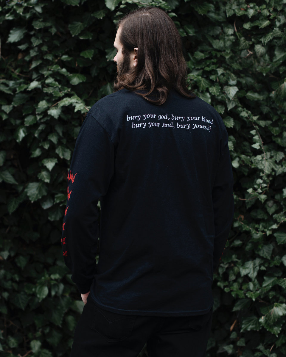 Bury Yourself Longsleeve | White Ward