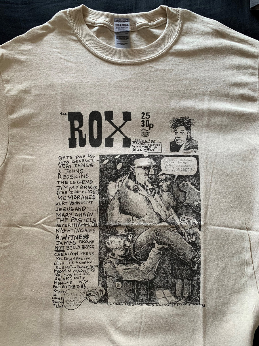 Rox Fanzine #25 - T-shirt LAST ONE LARGE ONLY | The Membranes