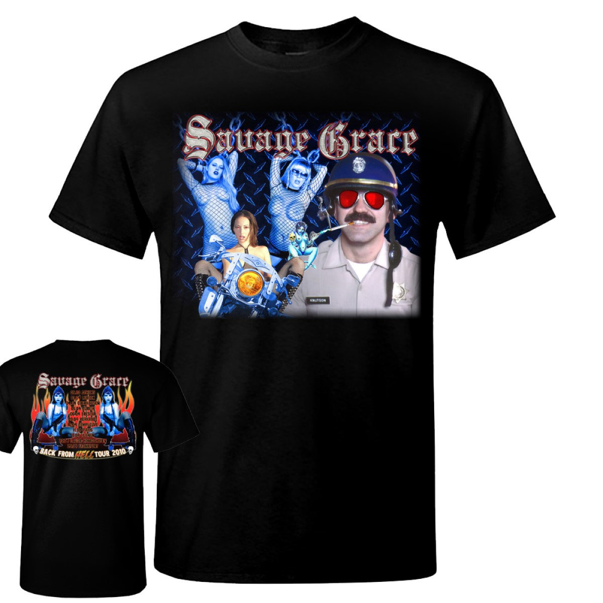Back from Hell Tour T-Shirt (Made to Order) | SAVAGE GRACE