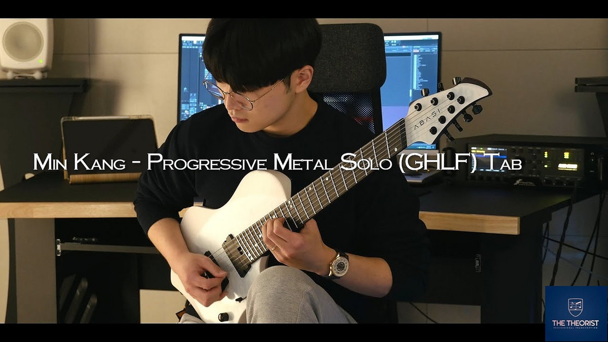 Min Kang -Progressive_Metal Solo Tab | The Theorist Transcriptions
