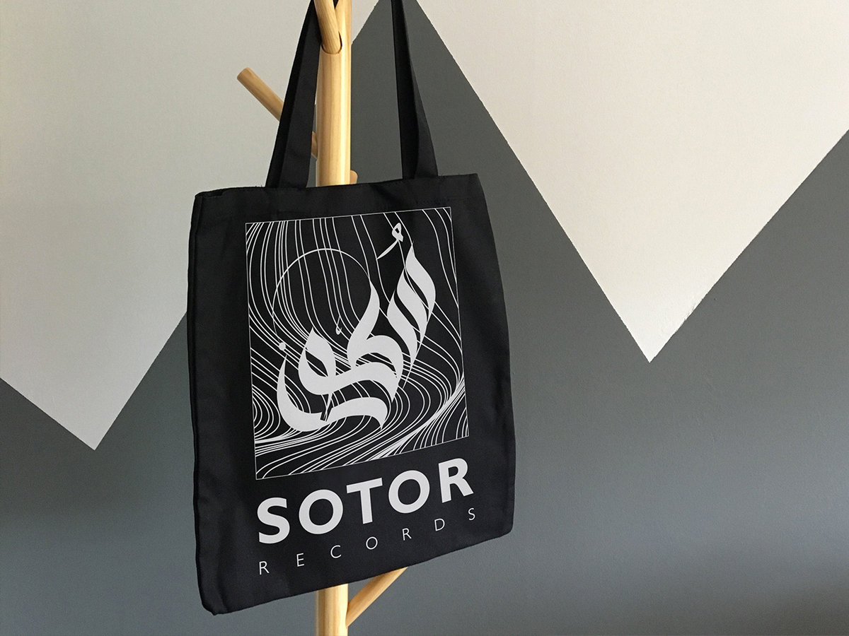 Black Sotor Records Tote Bag | Sotor Records