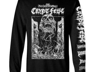 Crypt Fest Long Sleeve | Ken's Death Metal Crypt