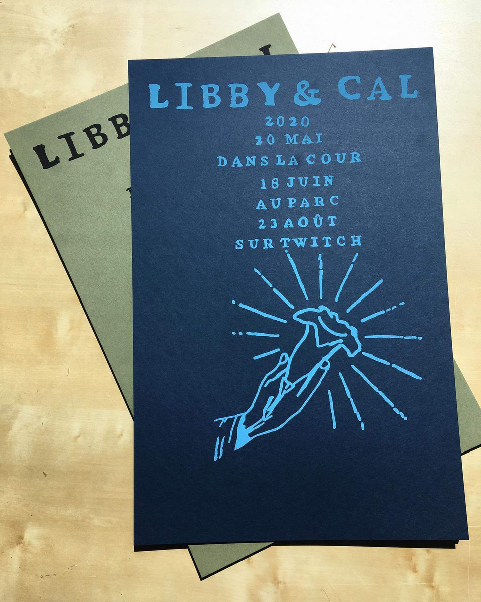 Libby & Cal 2020 Tour Poster | Libby Hortop
