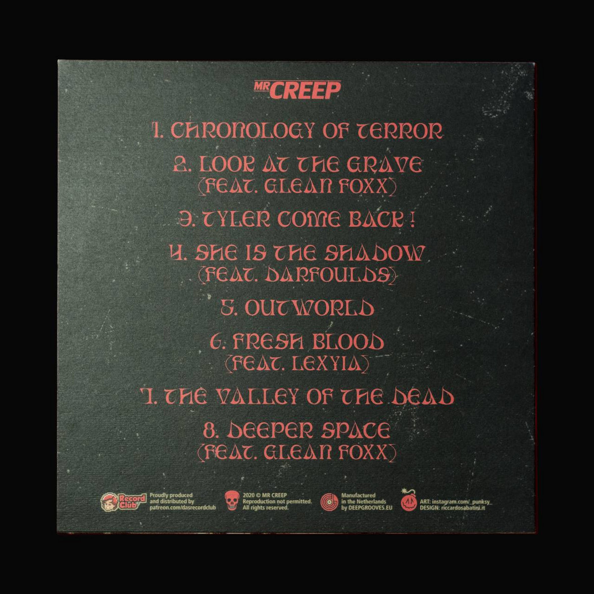CREEPSHOW (VINYL EDITION) | Mr Creep