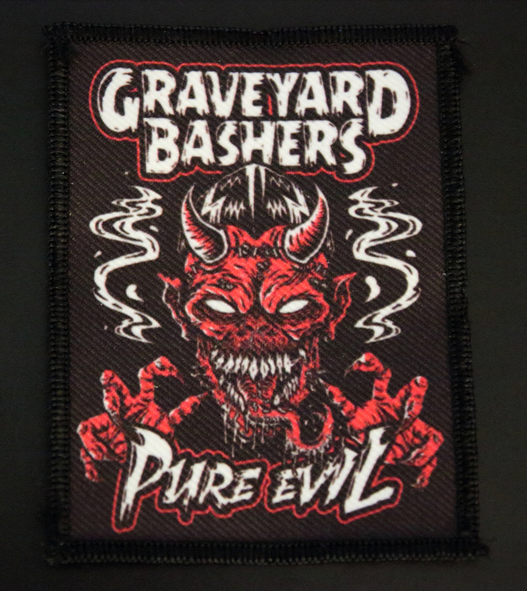 Pure Evil patch | Graveyard Bashers