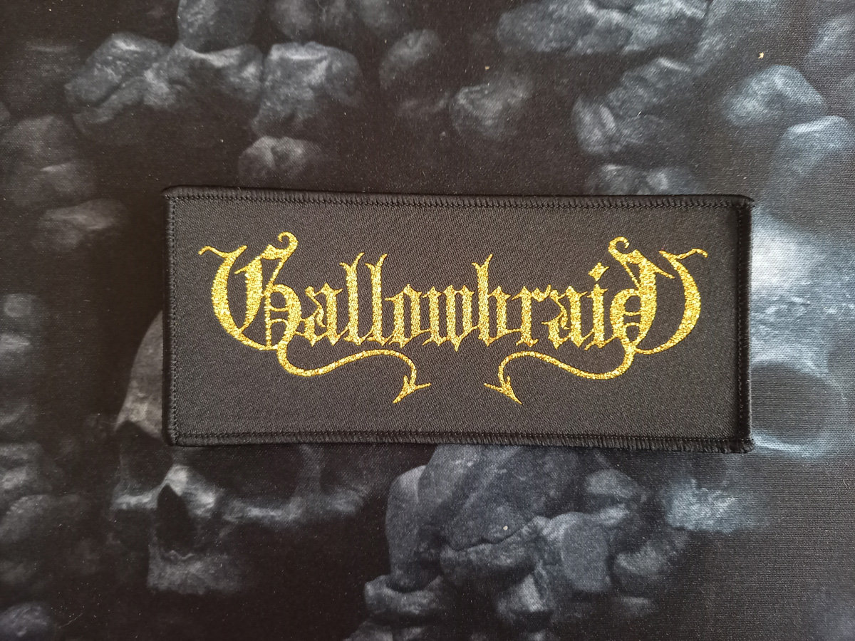 Logo Patch (gold/black) | Gallowbraid