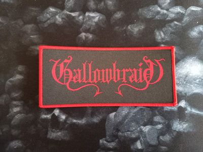 Logo Patch (red/red) | Gallowbraid