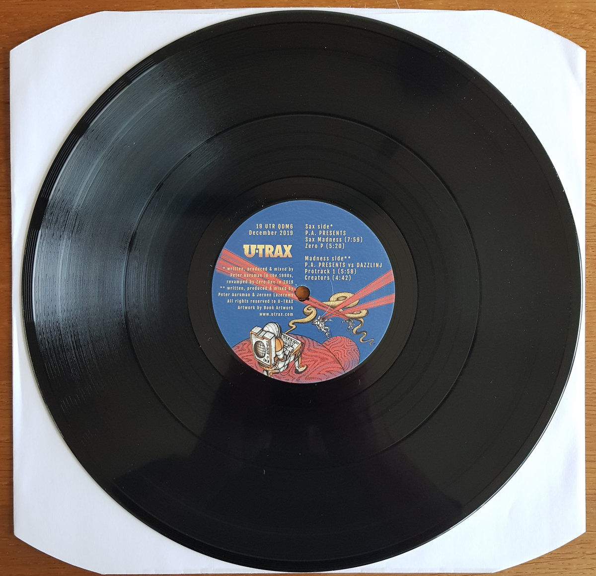 Sax Madness EP | P.A. Presents | U-TRAX