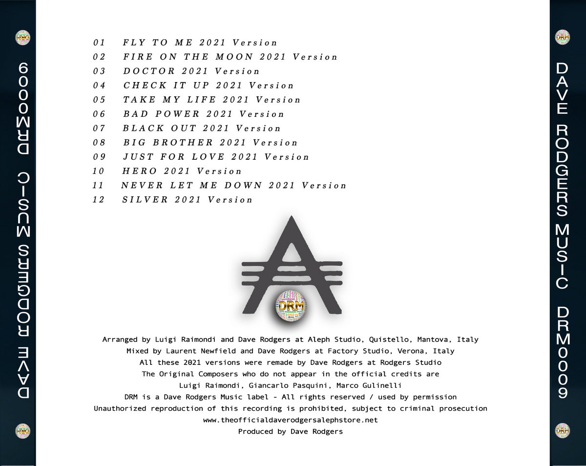 Greatest Hits by Aleph Album | Aleph | Dave Rodgers Music