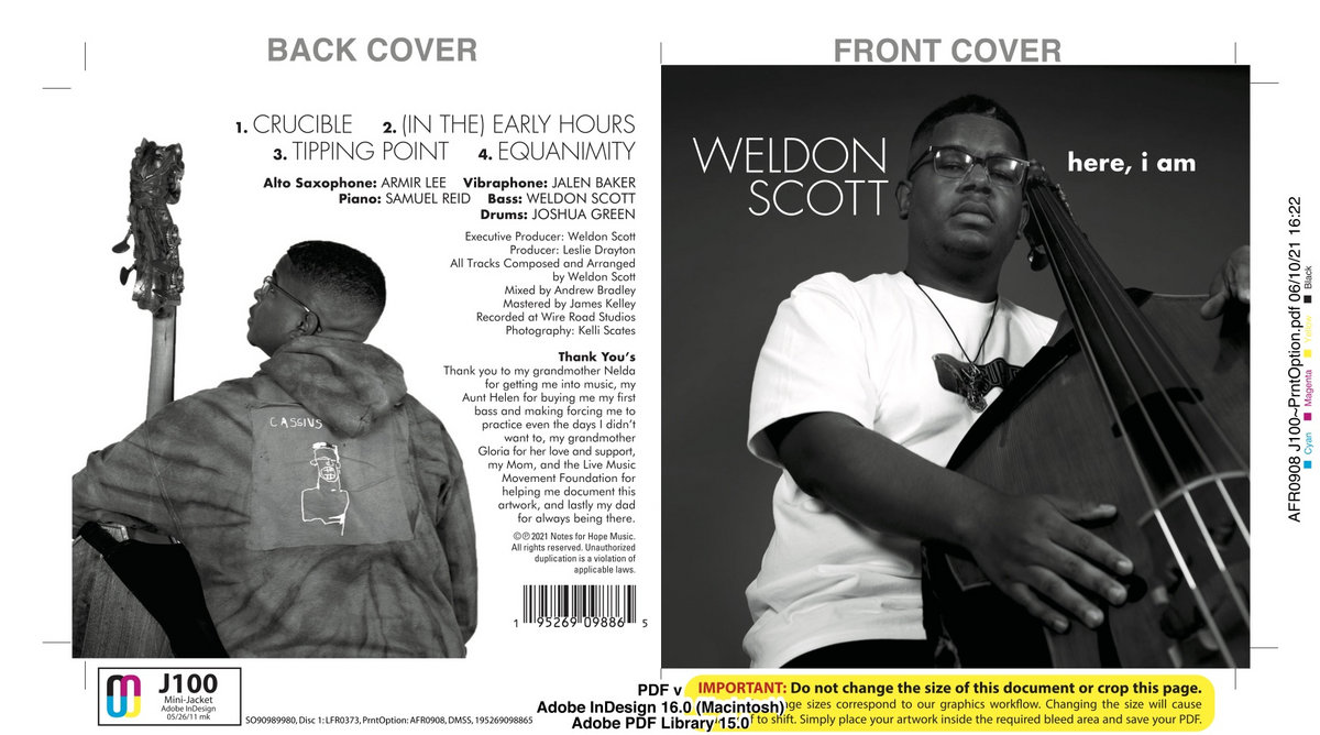 here, i am | Weldon Scott