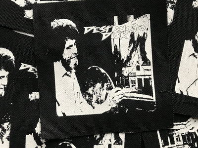 Destructo Disk "Bob Ross" patch | Sockhead Records