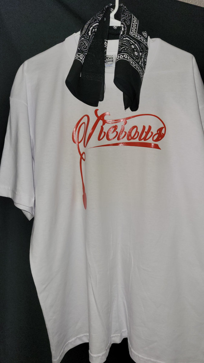 Vicious design t shirt (white) | ms vicious