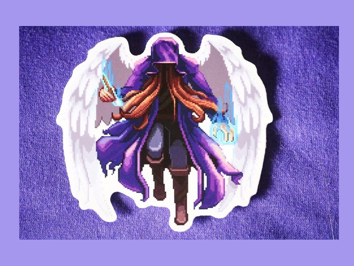 Character Pixel Art Stickers, 001-002 | Gonemage