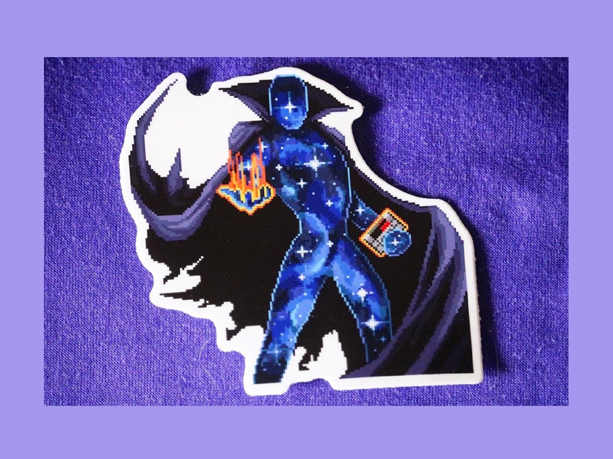 Character Pixel Art Stickers, 001-002 | Gonemage