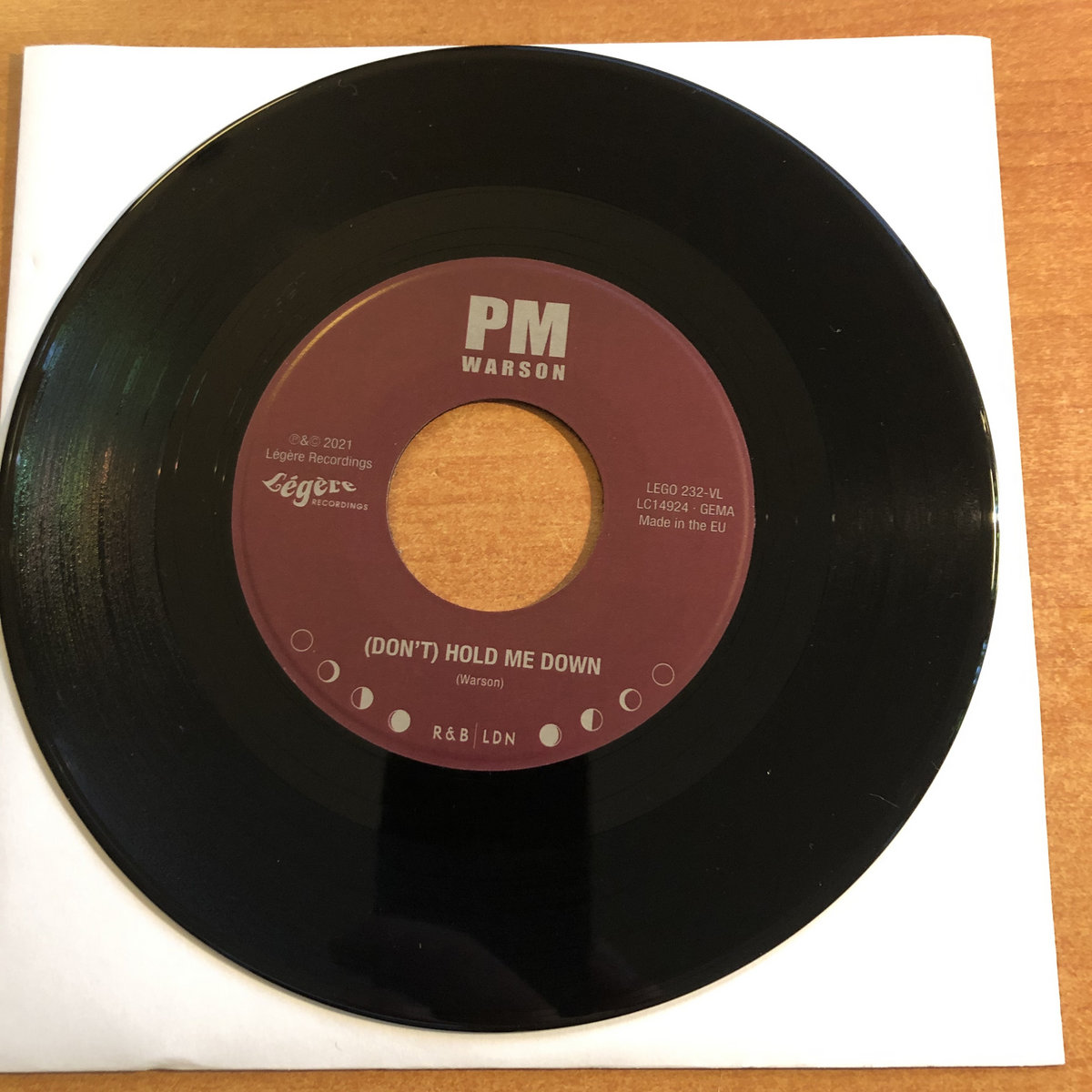 (Don't) Hold Me Down | PM Warson | Légère Recordings / Mr. Mellow's ...