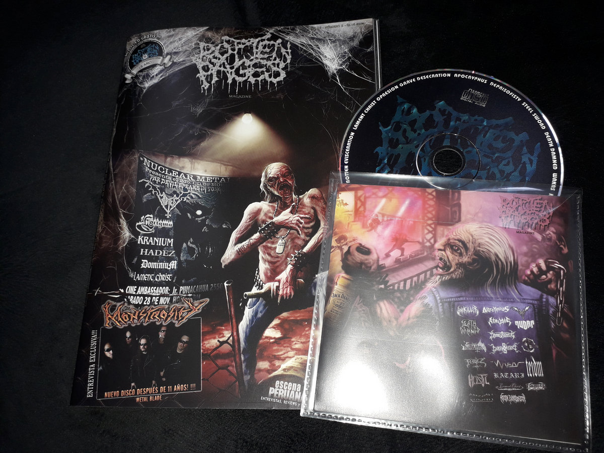 Compilation Vol.1 (Various) | ROTTEN PAGES Magazine (Issue N°3) | GUTS ...