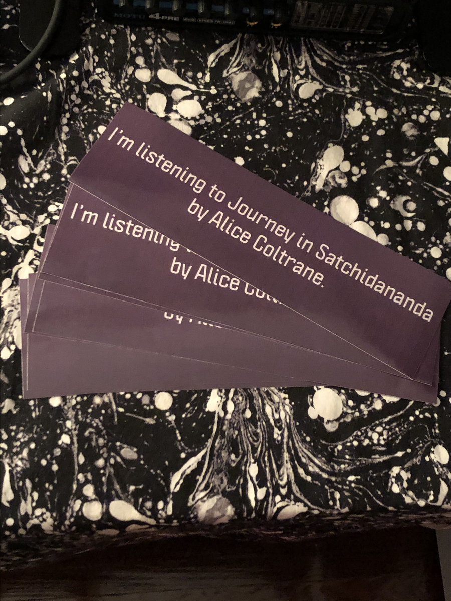 Alice Coltrane Bumper Sticker