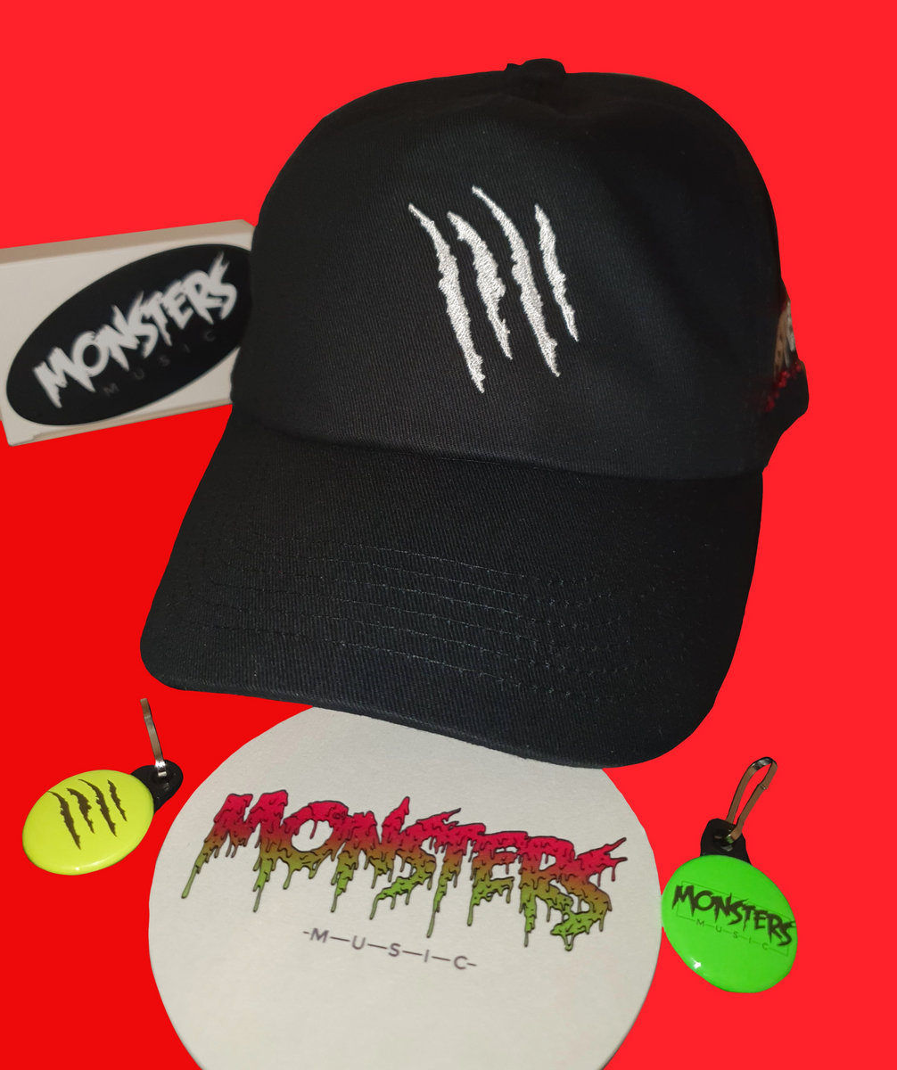 'Monsters Music' Embroidered Cap | Monsters Music