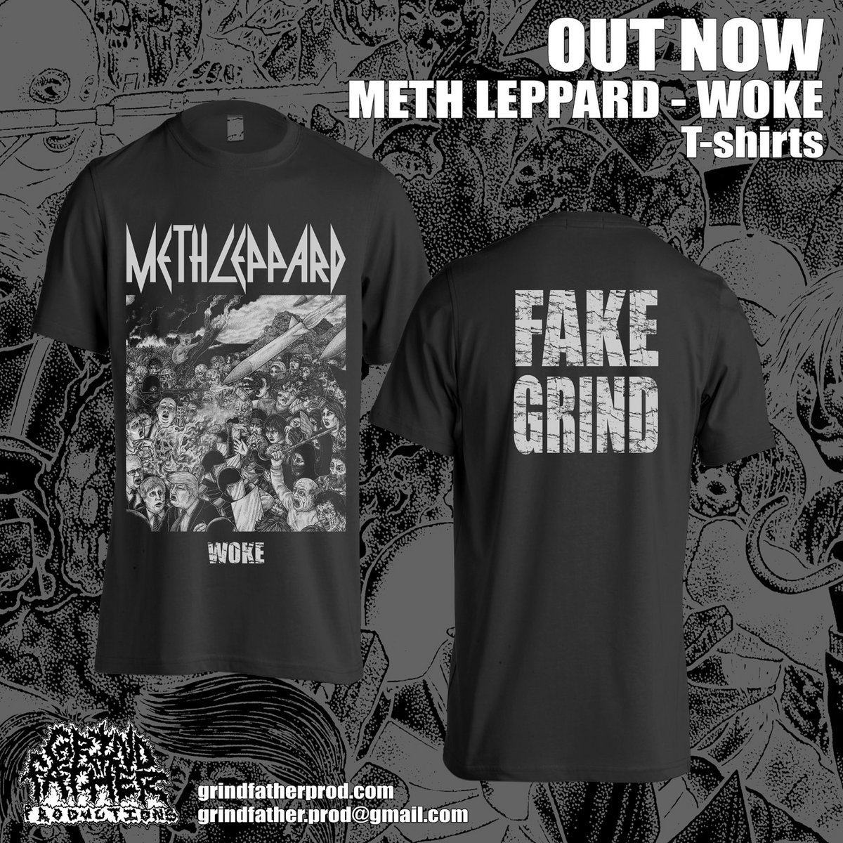 Meth Leppard Woke Shirt (XL) Limited Stock | Meth Leppard