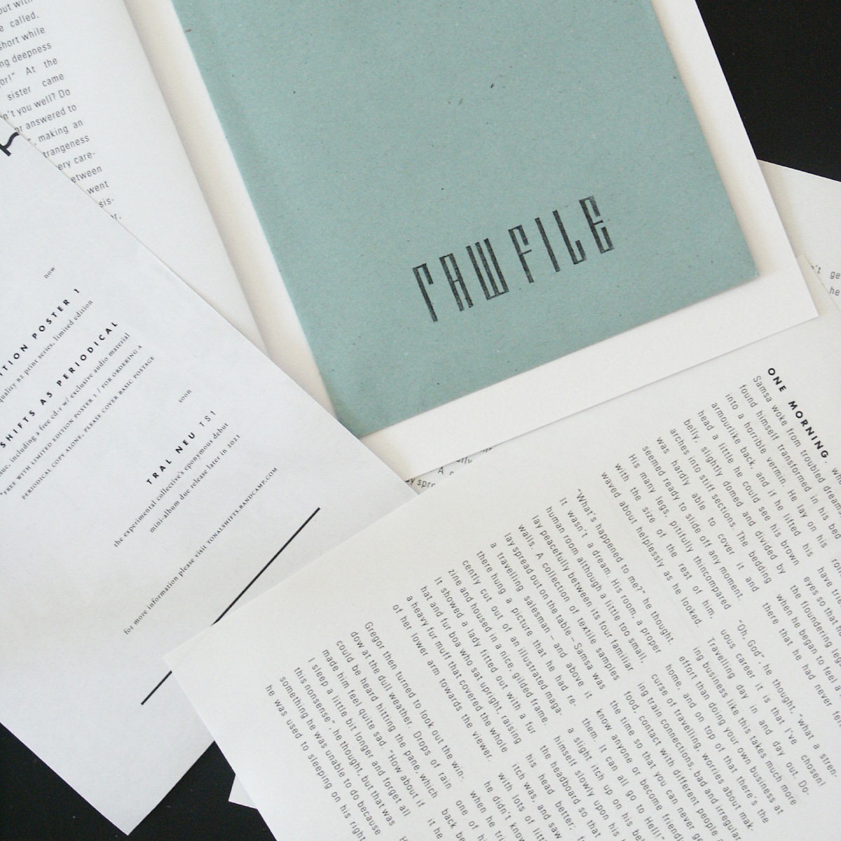 Tonal Shifts Limited Edition Periodical July 2021 | Tonal Shifts