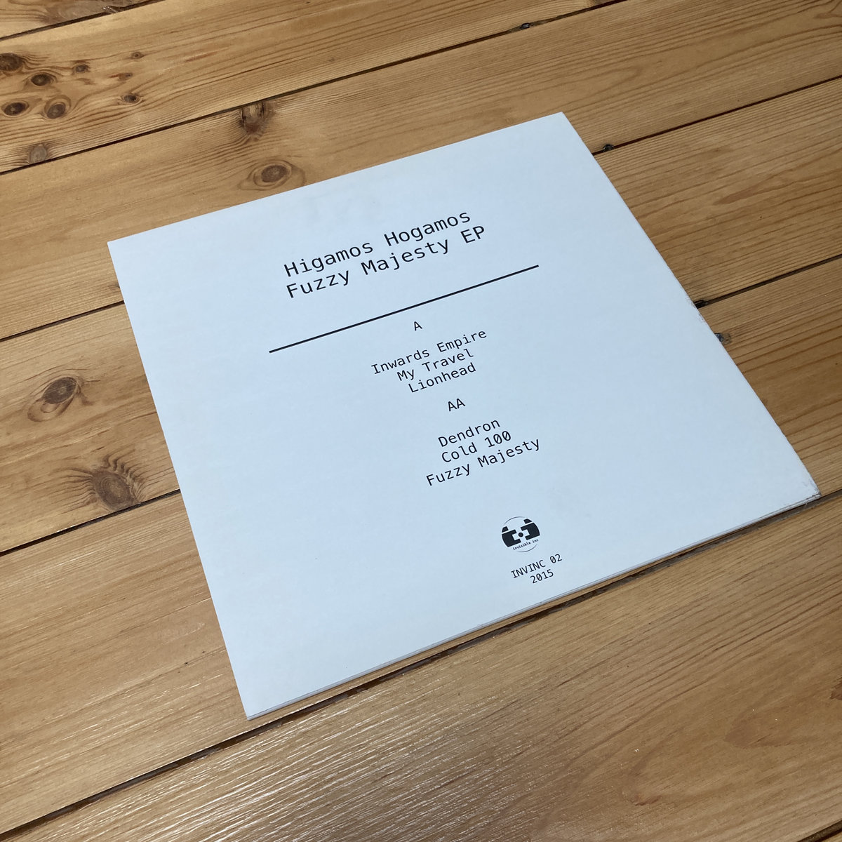 Fuzzy Majesty EP | Higamos Hogamos | Invisible, Inc.