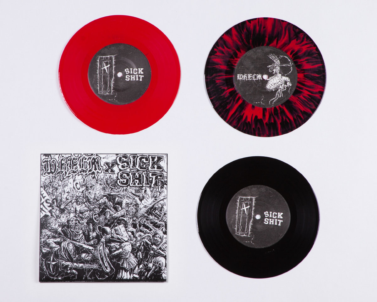 SPLIT 7" | Sick Shit / Whelm | Choke Artist