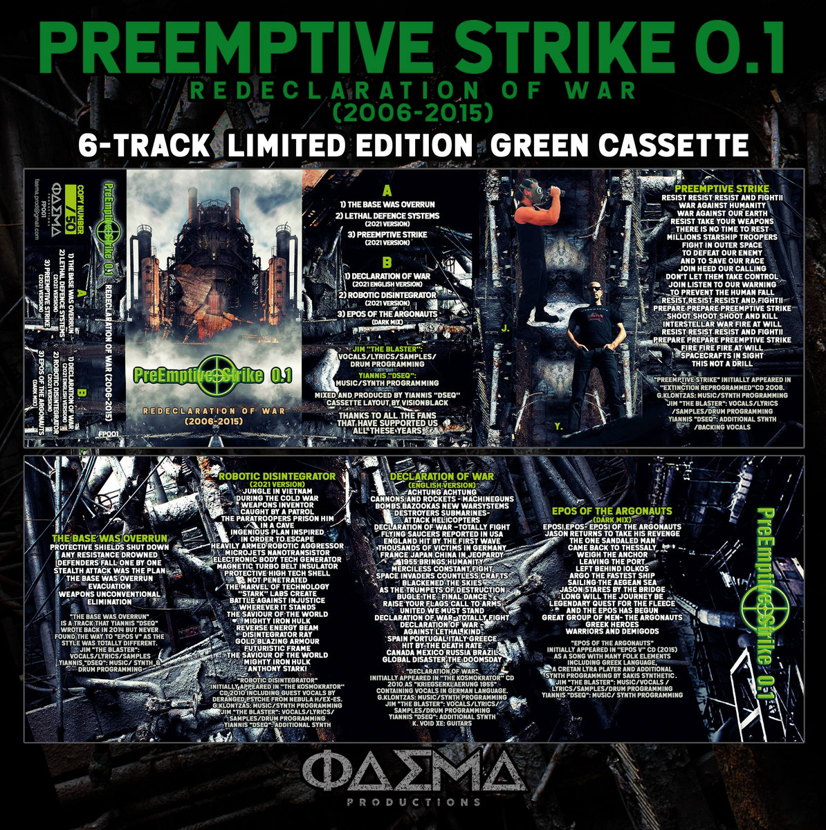 PREEMPTIVE STRIKE 0.1 - Redeclaration Of War (2006-2015) | Preemptive ...