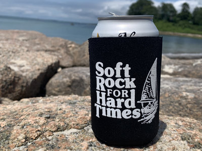 Soft Rock for Hard Times koozie | Universal Cave