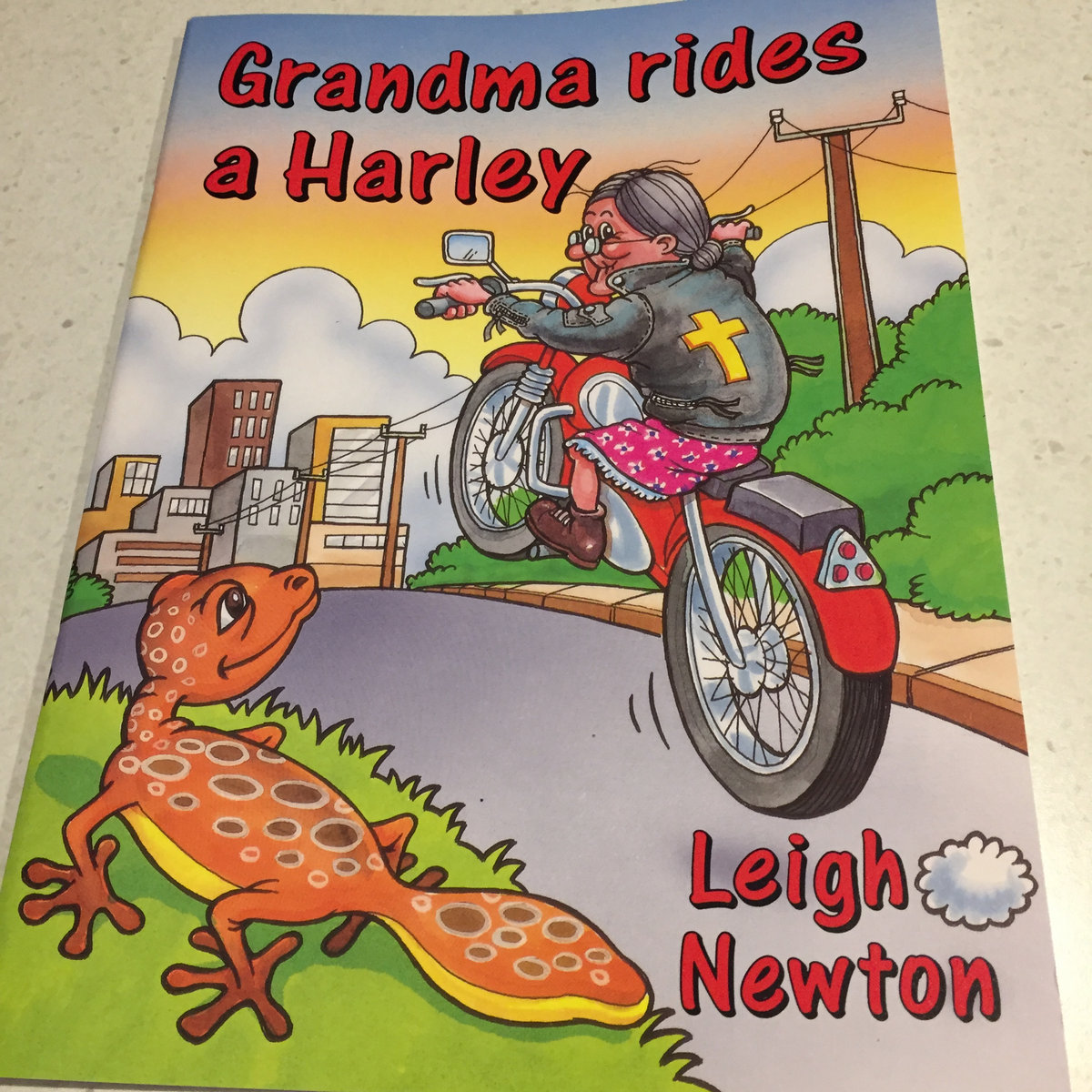 Grandma rides a Harley | Leigh Newton