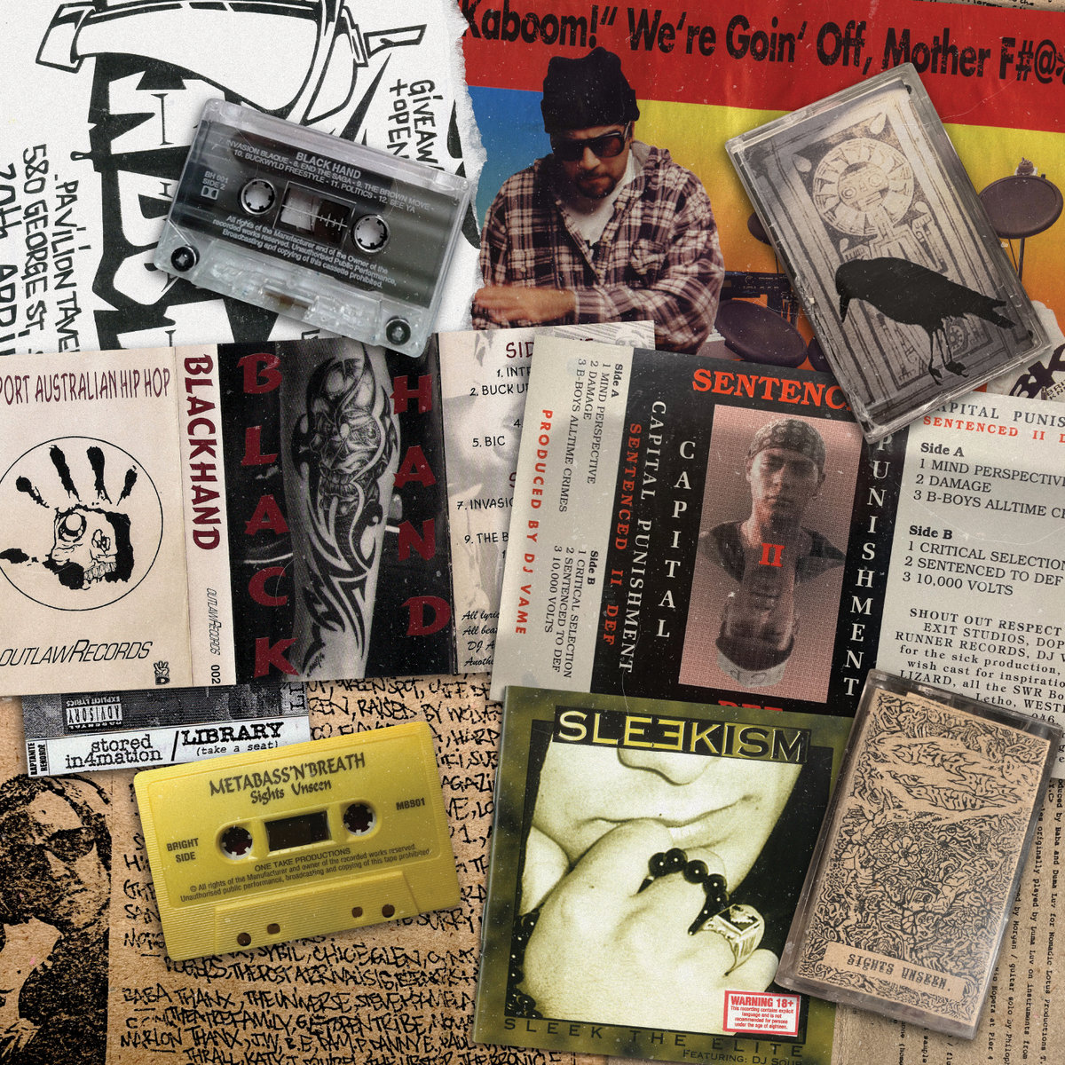 Hip Hop Tapes - Vol 1 - Vinyl | Claimin'_True