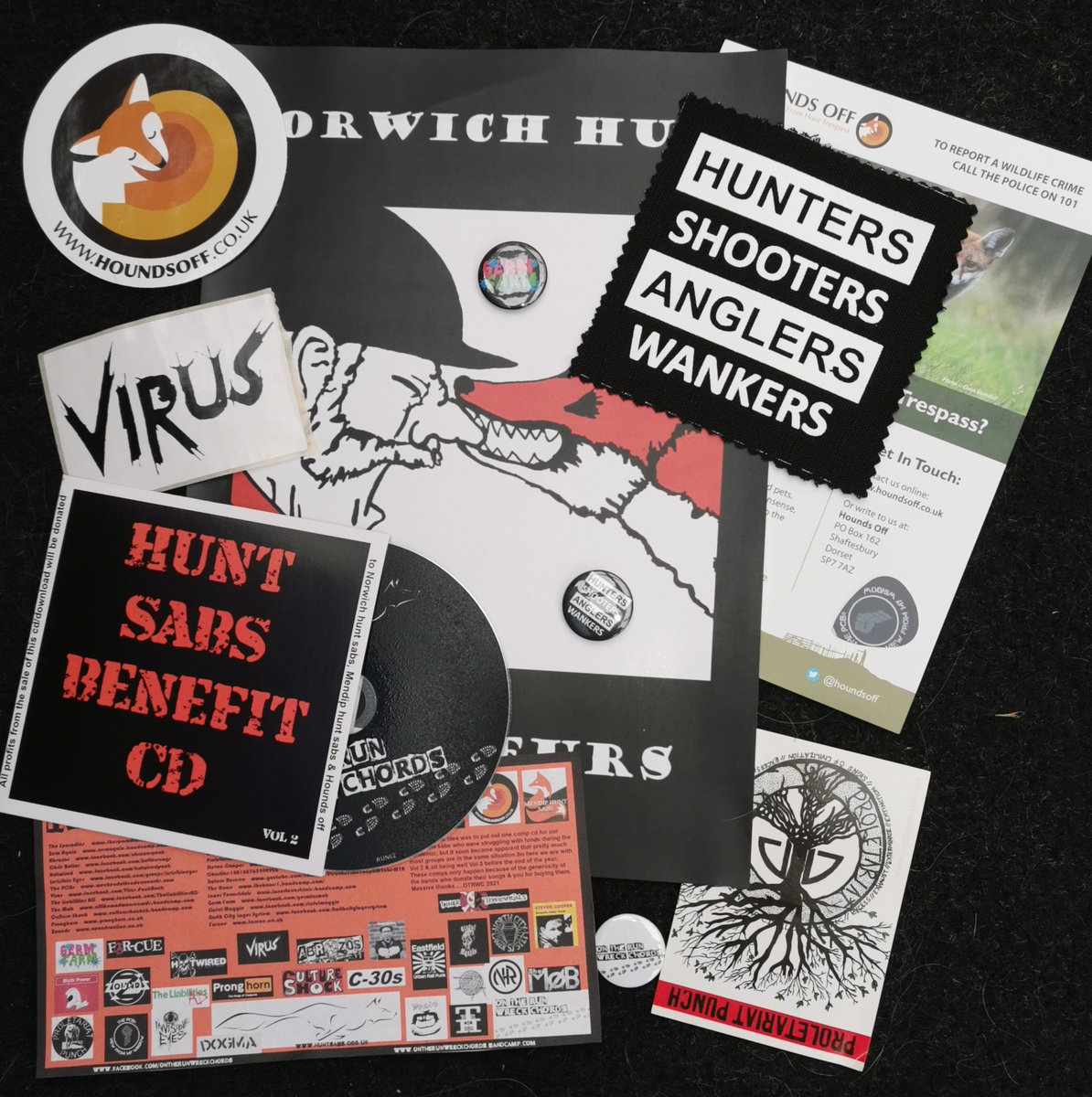 HUNT SABS BENEFIT VOL 2 | On the Run Wreck Chords