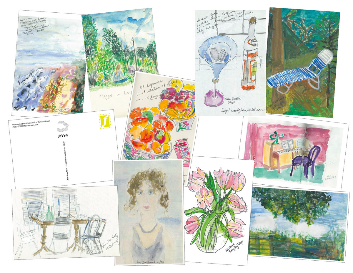 Barbara Golden Postcards | fo’c’sle