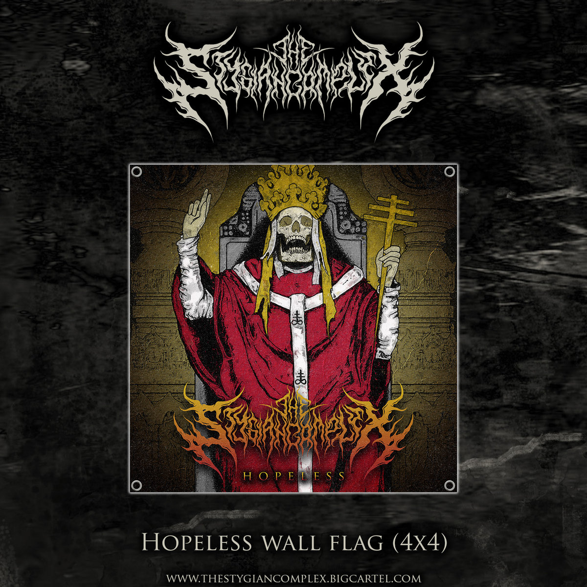 Hopeless Wall Flag | THE STYGIAN COMPLEX