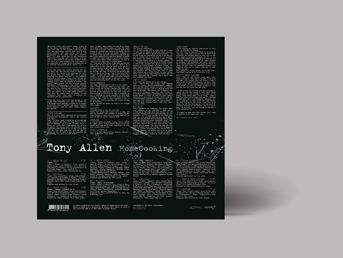 HomeCooking | Tony Allen