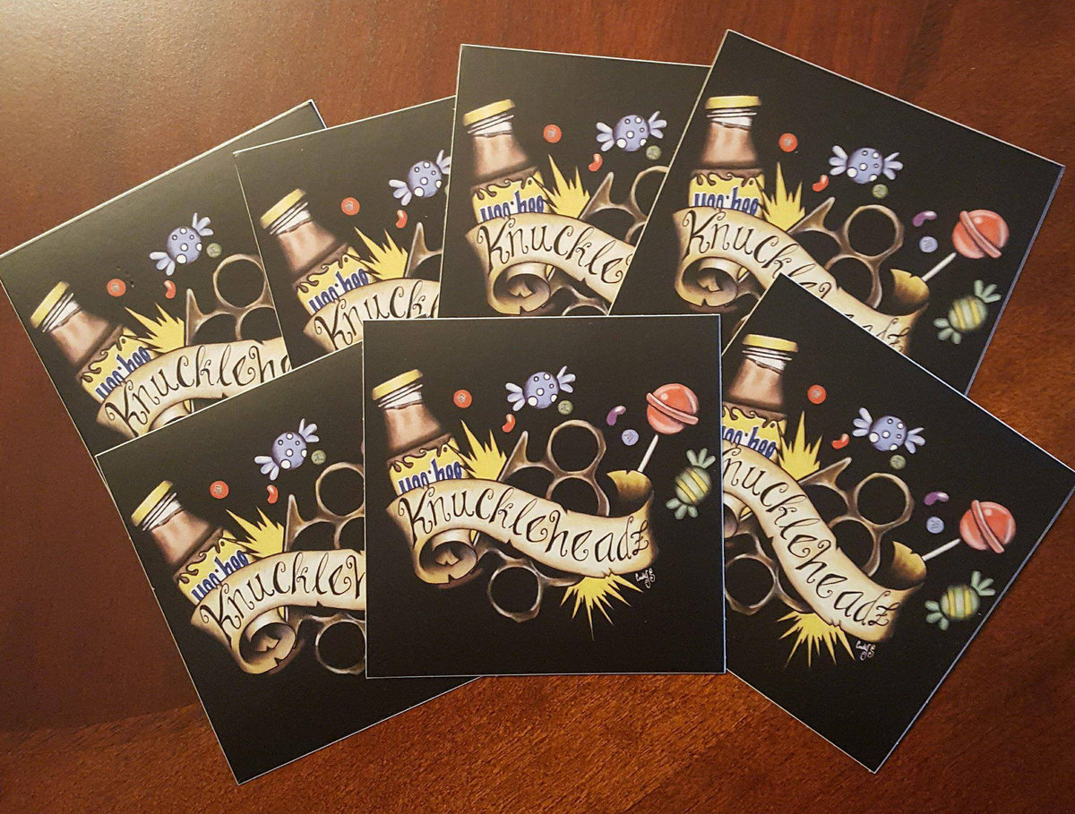 Knuckleheadz Logo Sticker | Knuckleheadz