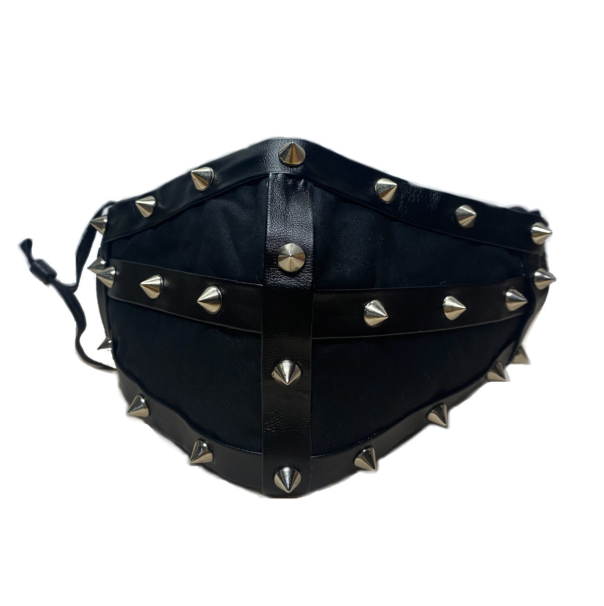 Punk Spike Mask - 3 rows with center & side spikes | Psychic Eye