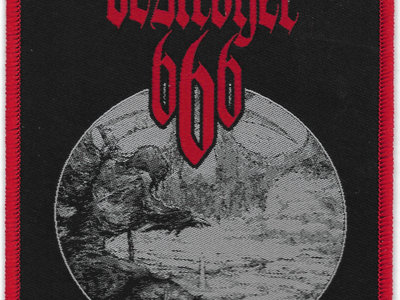 DESTROYER 666-COLD STEEL FOR AN IRON AGE-WOVEN PATCH | THRASH CORNER ...