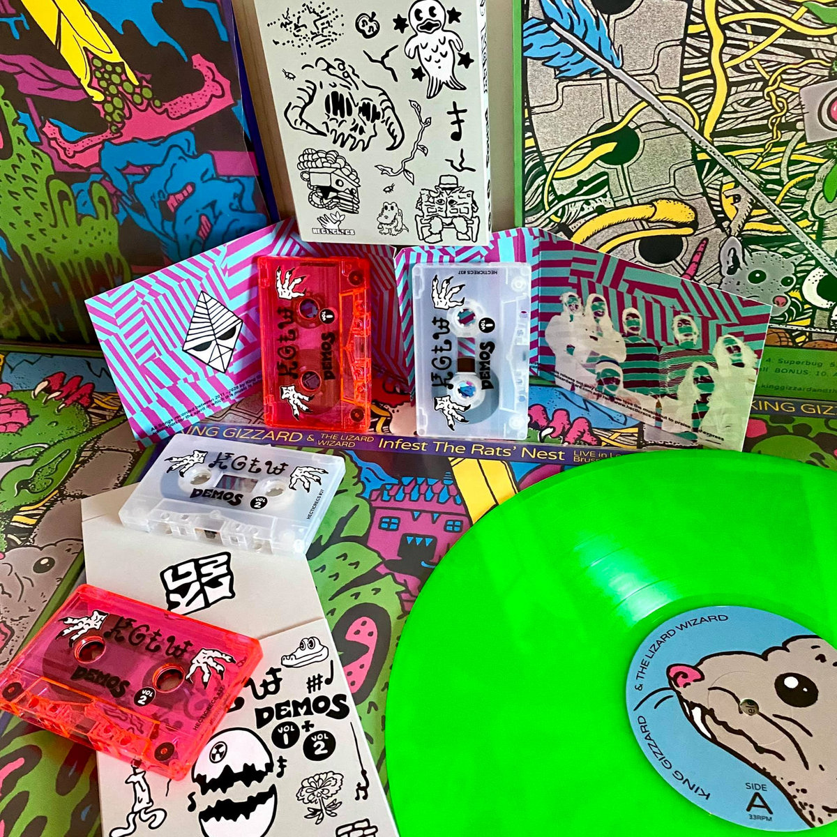 Infest The Rats' Nest Live LP | King Gizzard And The Wizard Lizard ...