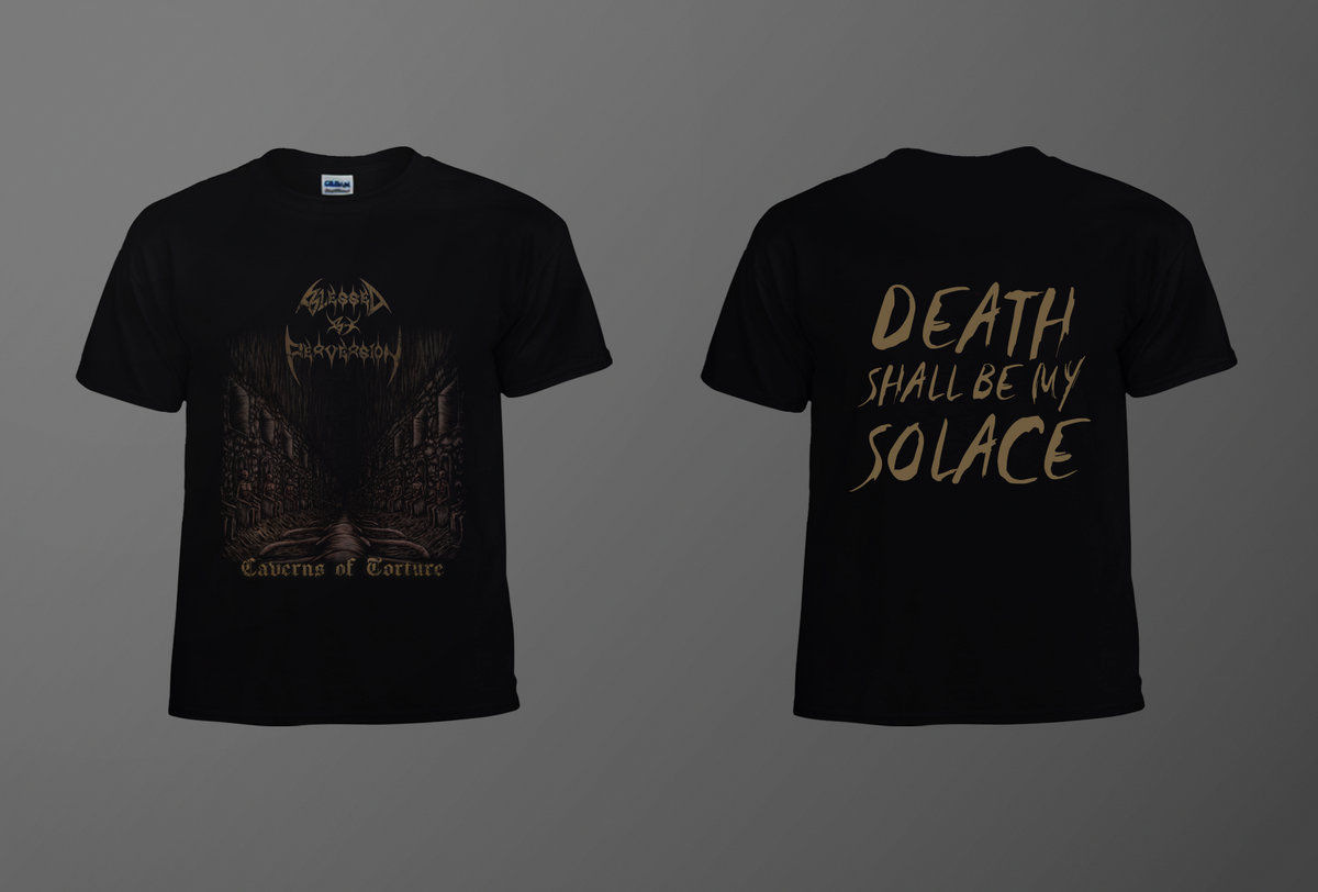 Caverns Of Torture T-shirt | Blessed By Perversion