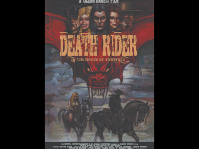 DEATH RIDER – IN THE HOUSE OF VAMPIRES – MOVIE POSTER (27″ X 40″) | Danzig