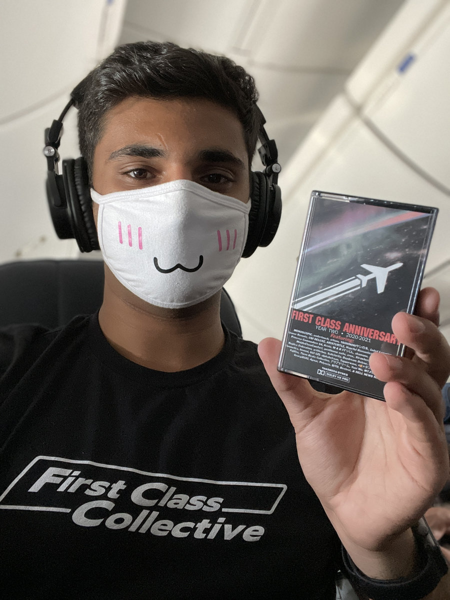 Official Compact Cassette Style FCC Logo T-Shirt | First Class Collective