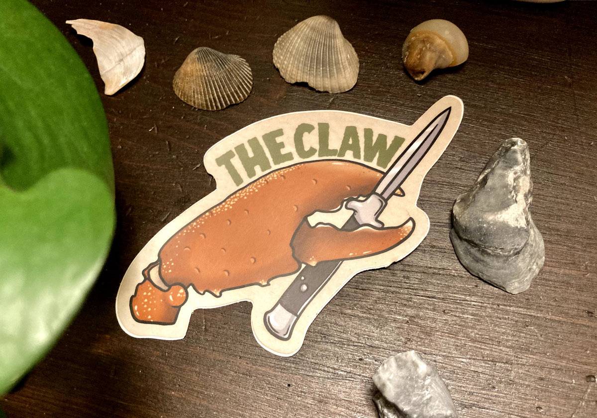 The Claw Switchblade Sticker | The Claw