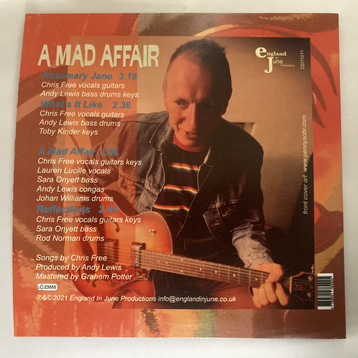 Chris Free - A Mad Affair - EP | The Sound Of Pop Art / Chris Free ...