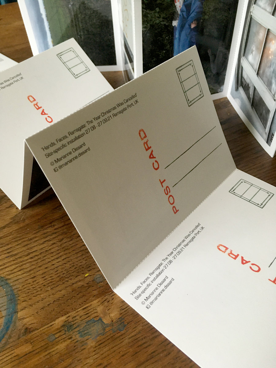 Concertina Postcards 'Hands, Faces, Ramsgate' | Marianne Dissard