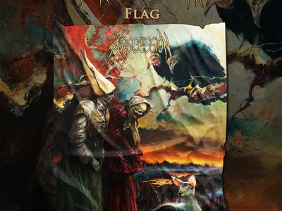 ABSCESSION - Rot of Ages Album Artwork Flag | Abscession