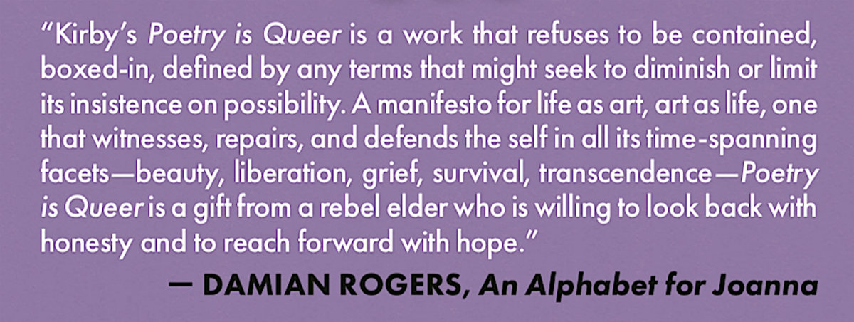 Poetry Is Queer (Audiobook) | Kirby