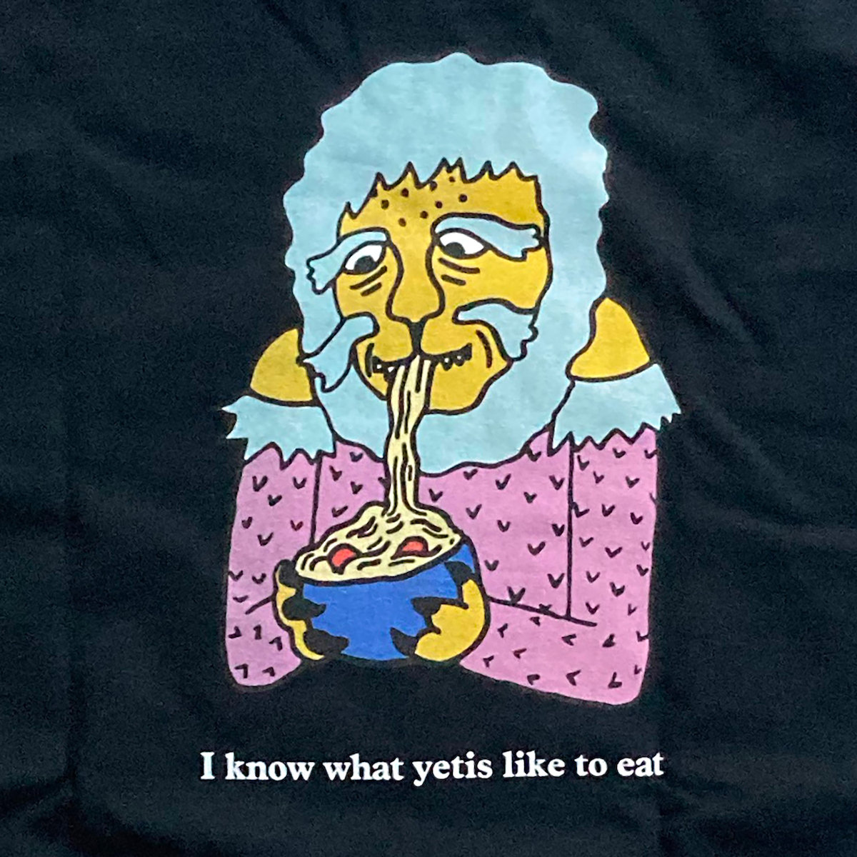 Yeti Spaghetti Shirt (Black) | El Michels Affair